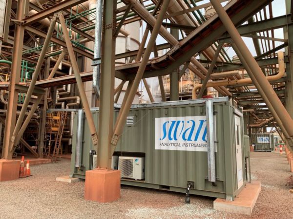 Purpose Built Steam Water Analysis System SWAS - Swan Analytical Australia