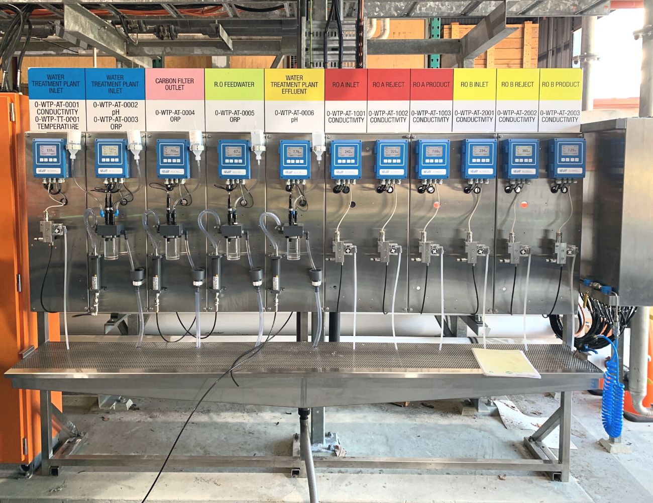 Power Station Wet Rack - Swan Analytical Australia