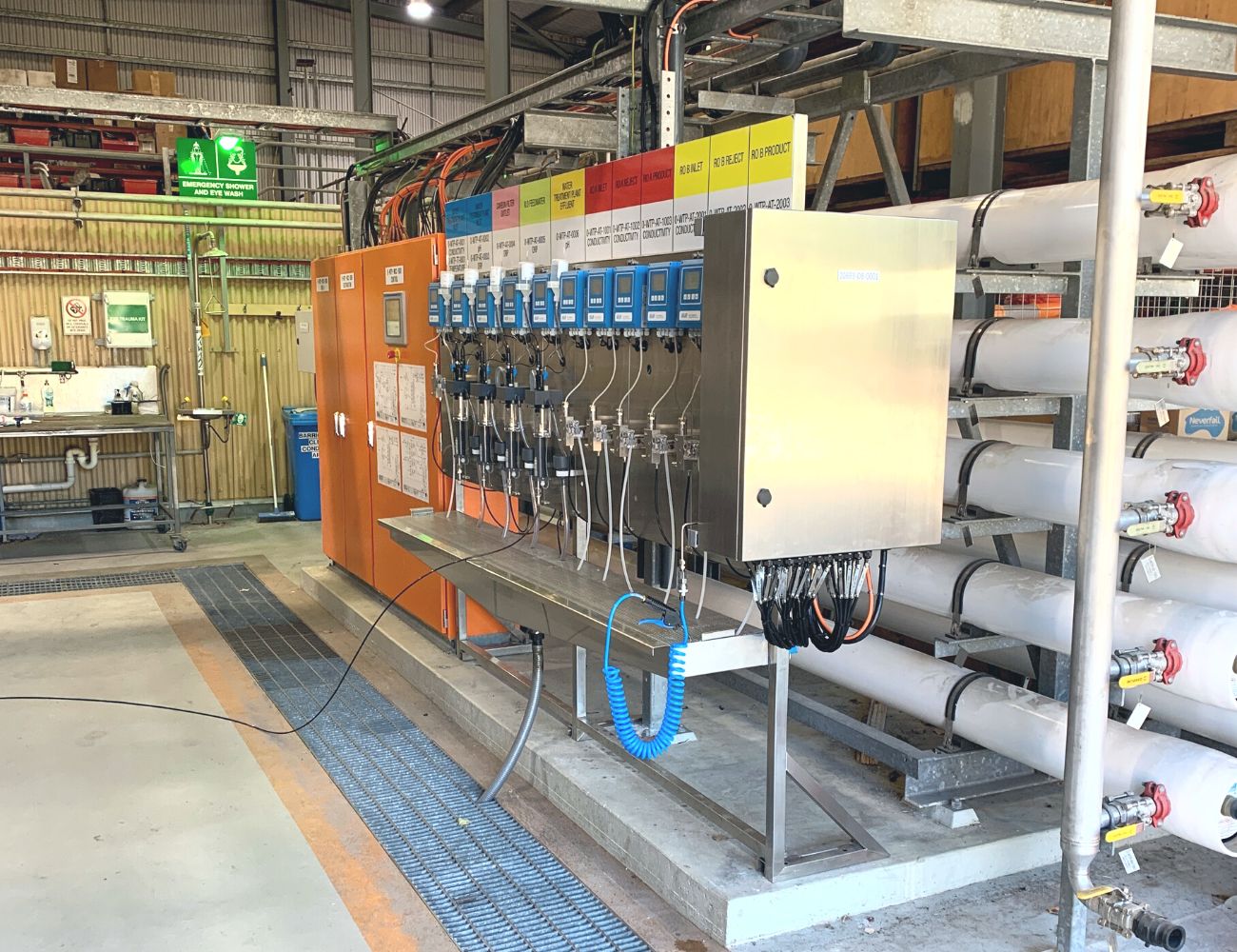 Power Station Wet Rack - Swan Analytical Australia