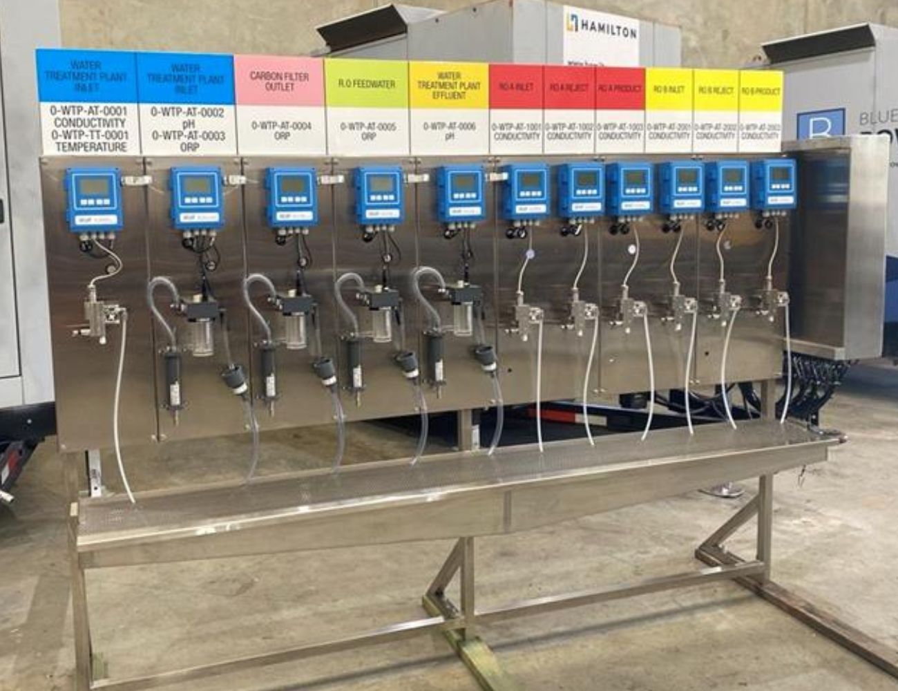 Power Station Wet Rack - Swan Analytical Australia